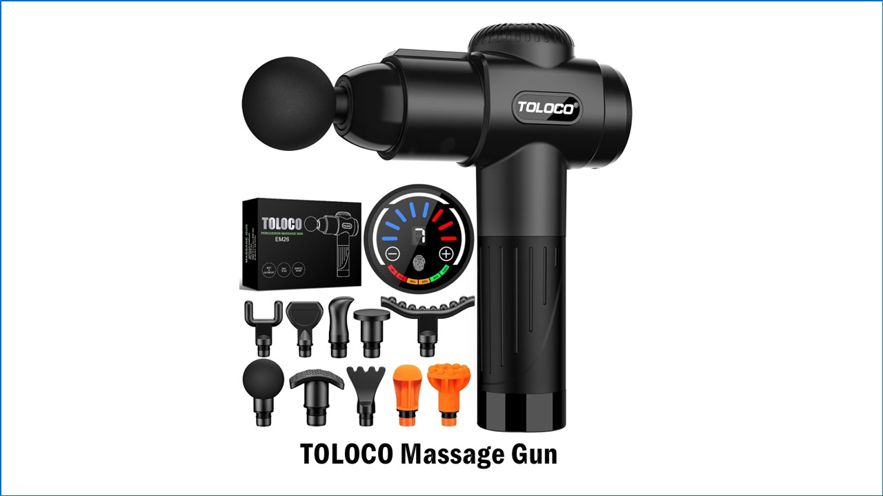 TOLOCO Massage Gun Review: The Ultimate Guide To Powerful, Affordable ...